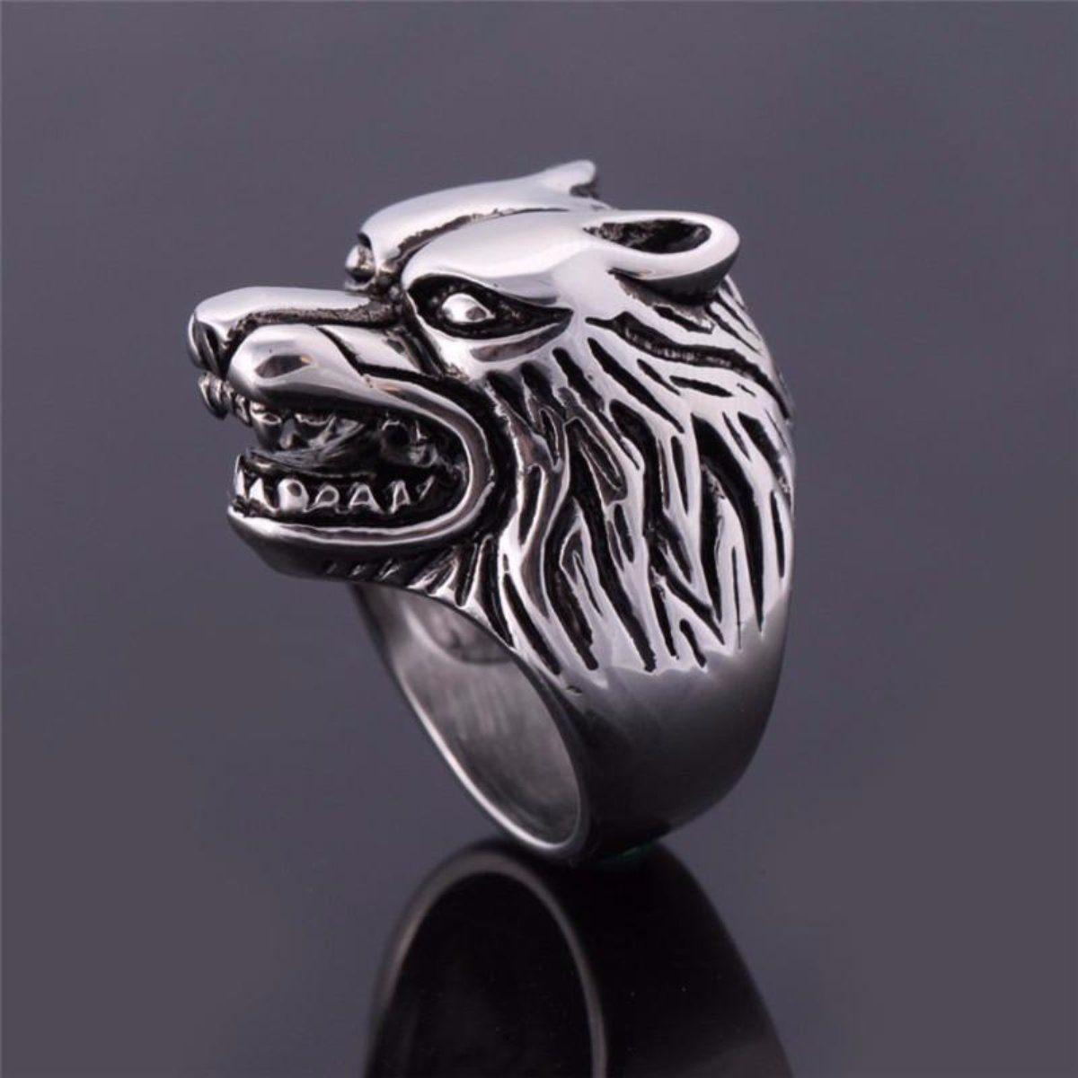 Wolves Ring with 10% Discount | American Legend Rider